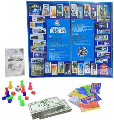 SAFESEED Universal International Business Game Board Set Money & Assets ...