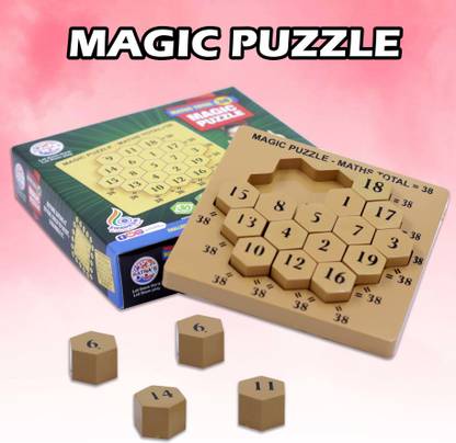 Tod2Teen Magic Maths Puzzle For Kids | Maths Total 38 Challenging ...