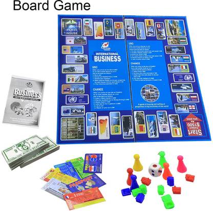 Poktum Business Board Game for Kids Folding Board Game Mind Game for ...