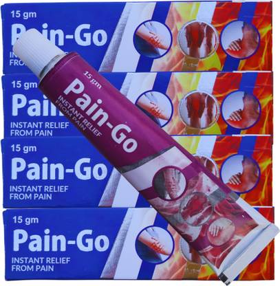 HERBS N DRUGS PAIN-GO Natural & Ayurvedic Pain Relif Ointment 45G (15g ...