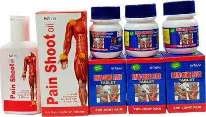 Maadurga ayurved bhander PAIN SHOOT OIL & PAIN CURE PLUS TABLET FOR ...