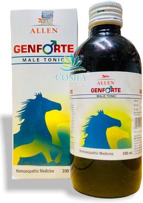 COSIFY Allen Genforte Male Tonic Syrup ( Male Relief Tonic ) SET OF 2 ...
