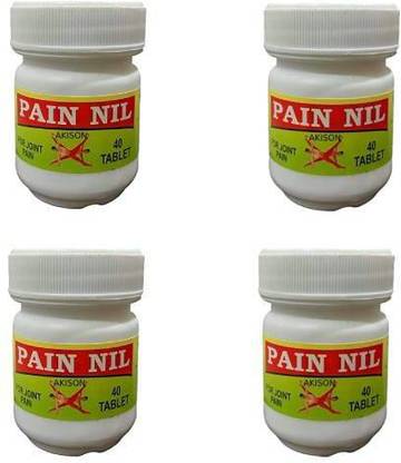 AKISON PAIN NIL TABLETS 40 TABLETS 4 PACK Tablets - Buy Baby Care ...