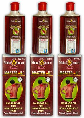 vitaherbal Mahashakti magic master oil for joint & muscle Pain pack of ...