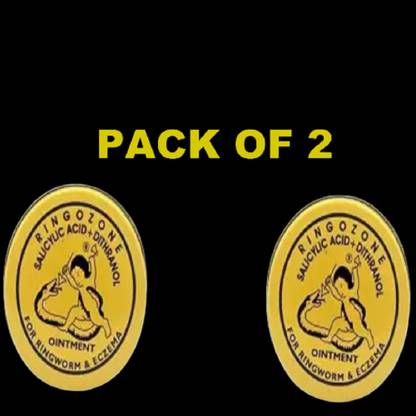 Vivasvat Ringozone Ointment Salisalic Acid And Diathrol Ointment ( Pack ...