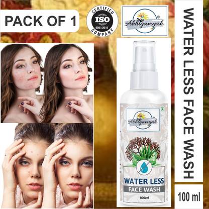 ABHIGAMYAH Waterless , On-The-Go Face Cleanser Travel-Friendly Face ...