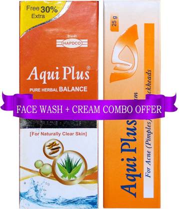 aqui plus ACNE PIMPLES CREAM ANTI PIMPLES FACE WASH 7 DAYS Price in ...
