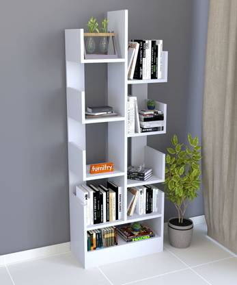 Flipkart Perfect Homes Studio Engineered Wood Book Storage Display Rack ...