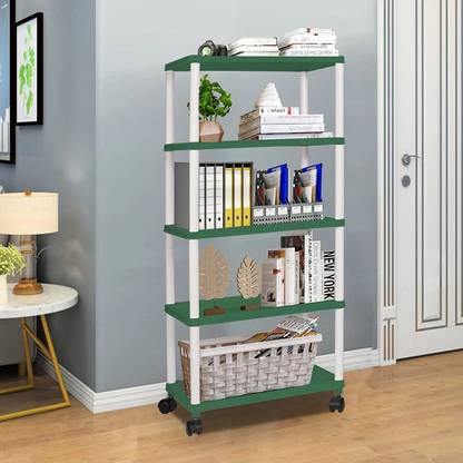 Sampri 5 Layer Simple Bookshelf/Multipurpose Rack/Children Bookcases ...