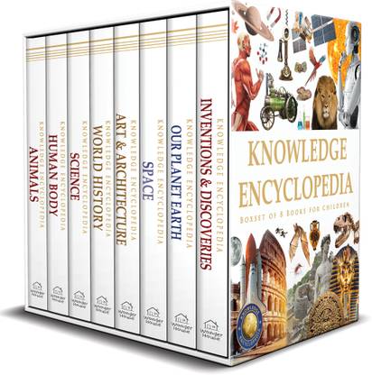 Knowledge Encyclopedia - Boxset of 8 Books for Children: Buy Knowledge ...