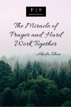 The Miracle of Prayer and Hard Work Together: Buy The Miracle of Prayer ...