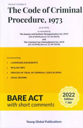 THE CODE OF CRIMINAL PROCEDURE, 1973 ( Edition 2022 ): Buy THE CODE OF CRIMINAL PROCEDURE, 1973 ...