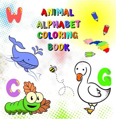 Animal Alphabet Coloring Pages E
