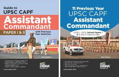 UPSC CAPF Assistant Commandant Paper I & II Guide with 11 Previous Year ...