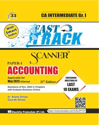Scanner for Accounting (Paper 1 | Group 1) - Containing questions of ...