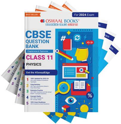 Oswaal CBSE Question Bank Class 11 Physics, Chemistry, Math, English ...