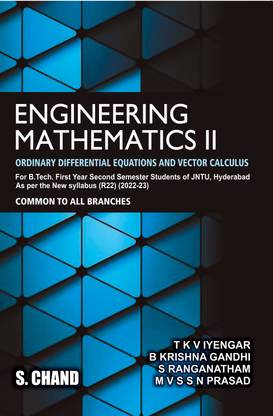 Engineering Mathematics-II | Ordinary Differential Equations and Vector Calculus | For the ...
