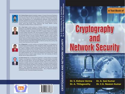 Cryptography and network security: Buy Cryptography and network security by Dr. S. Kishore Verma ...