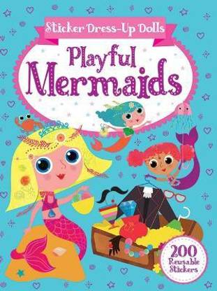 Sticker Dress-Up Dolls Playful Mermaids: Buy Sticker Dress-Up Dolls ...