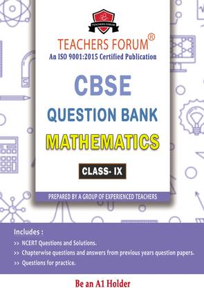 NCERT & CBSE Question Bank Class 9 Mathematics (For 2023 Exam): Buy ...
