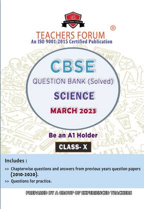NCERT & CBSE Question Bank Class 10 Science (For March 2023 Exam): Buy ...