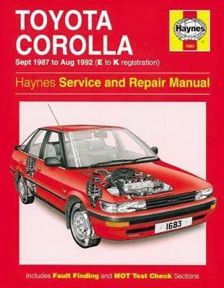 Toyota Corolla Service And Repair Manual: Buy Toyota Corolla Service ...