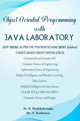 OBJECT ORIENTED PROGRAMMING WITH JAVA LABORATORY: Buy OBJECT ORIENTED PROGRAMMING WITH JAVA ...