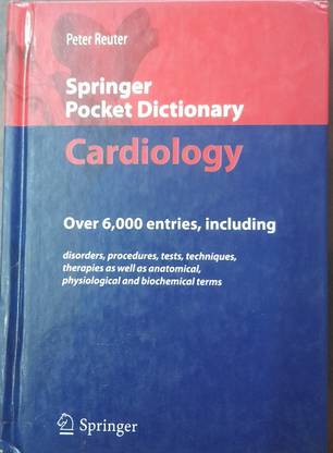 SPRINGER POCKET DICTIONARY CARDIOLOGY: Buy SPRINGER POCKET DICTIONARY ...
