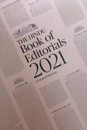 The Hindu Book of Editorials 2021: Buy The Hindu Book of Editorials ...