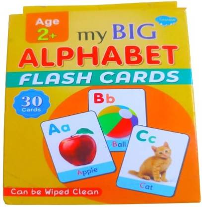 MY BIG ALPHABET FLASH CARD FOR PRE-NUSERY KIDS: Buy MY BIG ALPHABET ...
