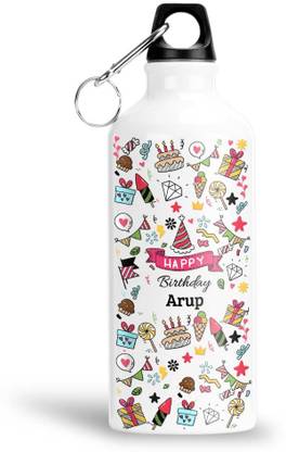 Furnish Fantasy Happy Birthday Aluminium 750ml Water Bottle - Best ...