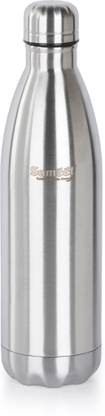 Sumeet Stainless Steel Double Walled Flask / Water Bottle, 24 Hours Hot ...