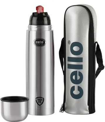 cello Flip Style with Jacket Stainless Steel 1000 ml Flask - Buy cello ...