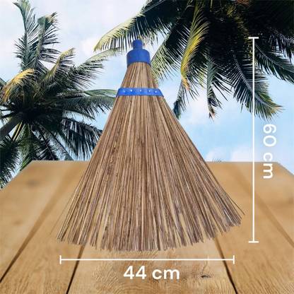 simba lifestyle Large Garden broom Coconut Fiber Wet and Dry Broom ...