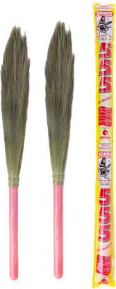 Monkey 555 International Natural Pack of 2 Grass Dry Broom Price in ...