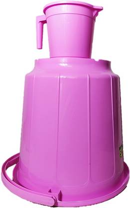 karan plastic hub Heavy Plastic Bathroom Bucket 20 Liters & Mug1.5L 20 ...