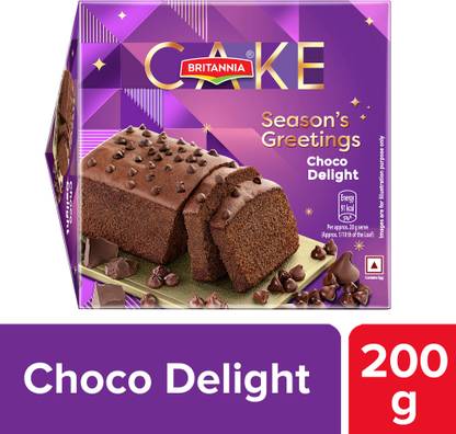 BRITANNIA Season's Greetings Choco Delight Cake Price in India - Buy ...