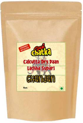 Desi Chatka Calcutta Dry Paan with Lachha Supari Chandan Flavor 500 g ...