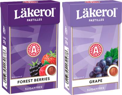 Lakerol Sugar Free Mint Pastille, Mouth Freshener, Refreshing & Fruity ...