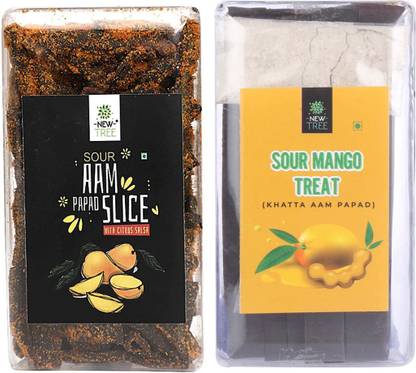 NEW TREE Khatta & Chatpata Aam Papad Candy Sour (Khatta) Aam Papad ...