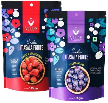 Vuds PLum & strawberry Combo Strawberry, Plum Mouth Freshener Price in ...