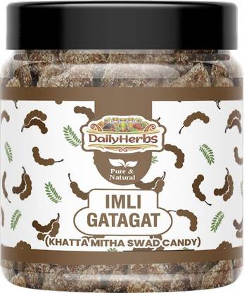 DAILYHERBS Imli Churan | GataGat | Khata Meetha Churan | Imli candy ...