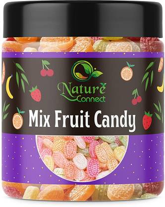 NATURE CONNECT Mix Fruit Flavour Candy|Khatti Mithi Goli |Mix Fruits ...