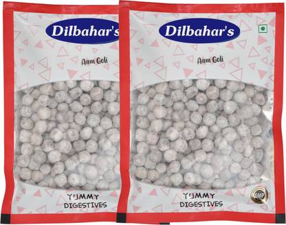Dilbahar's Yummy Digestive Aam Goli 400g Pack of 2 Mango Candy Price in ...