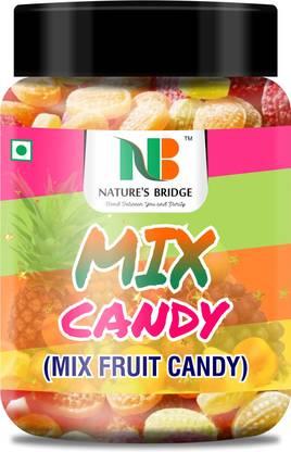 Nature's Bridge Mix Candy | Mix Fruit Candy | Khati Mithi Candy (Orange ...