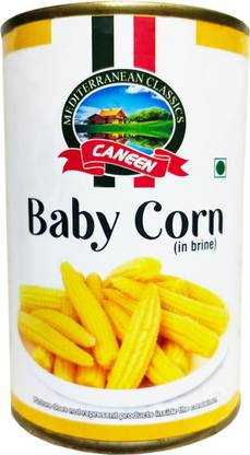 caneen Baby Corn In Brine | High Fiber | Farm Fresh - 400 Gm Corn Price ...