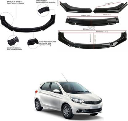 XZRTZ Car Front Bumper Spoiler Splitter Body Kit Side Skirt Front ...