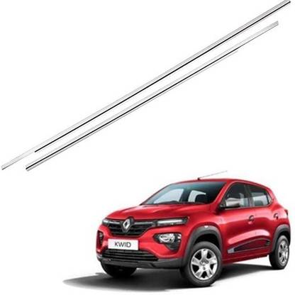 DriveStylish Car Window Lower Garnish Frame Kit Renault Kwid Chrome NA ...
