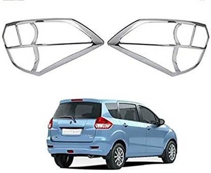 Bubu Car Silver Plated chrome Tail Light cover for Maruti Ertiga 2015 ...