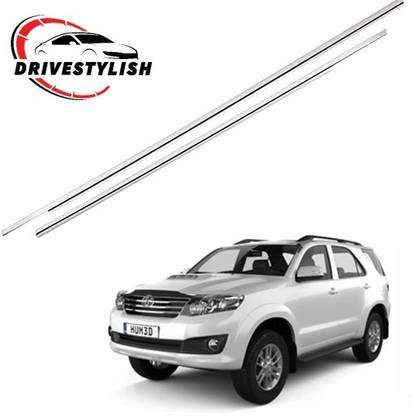 DriveStylish Car Window Lower Garnish Frame Kit Toyota Fortuner 2012 ...